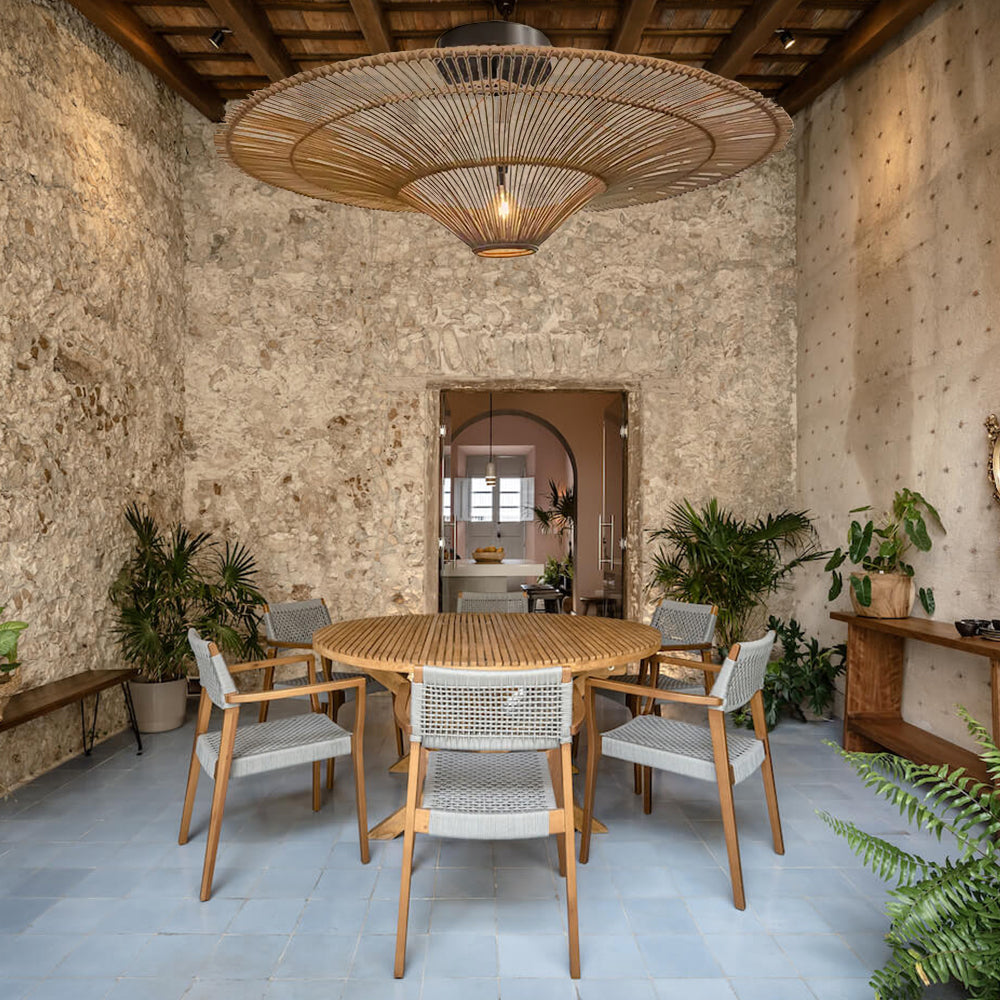 Demolights Pendant Lights Large Modern Rattan Ceiling Lampshade Hanging ...