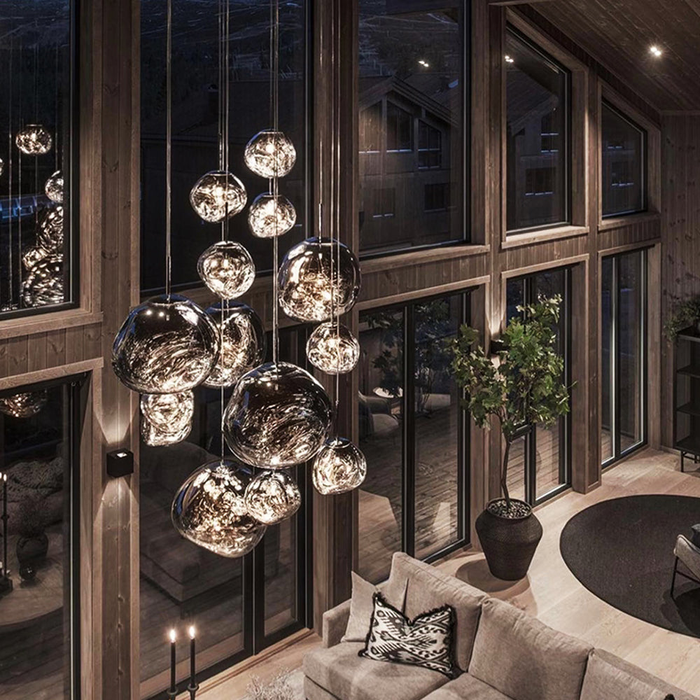 Demolights Ceiling Lights Designer Lava Chandelier Villa Loft Duplex ...