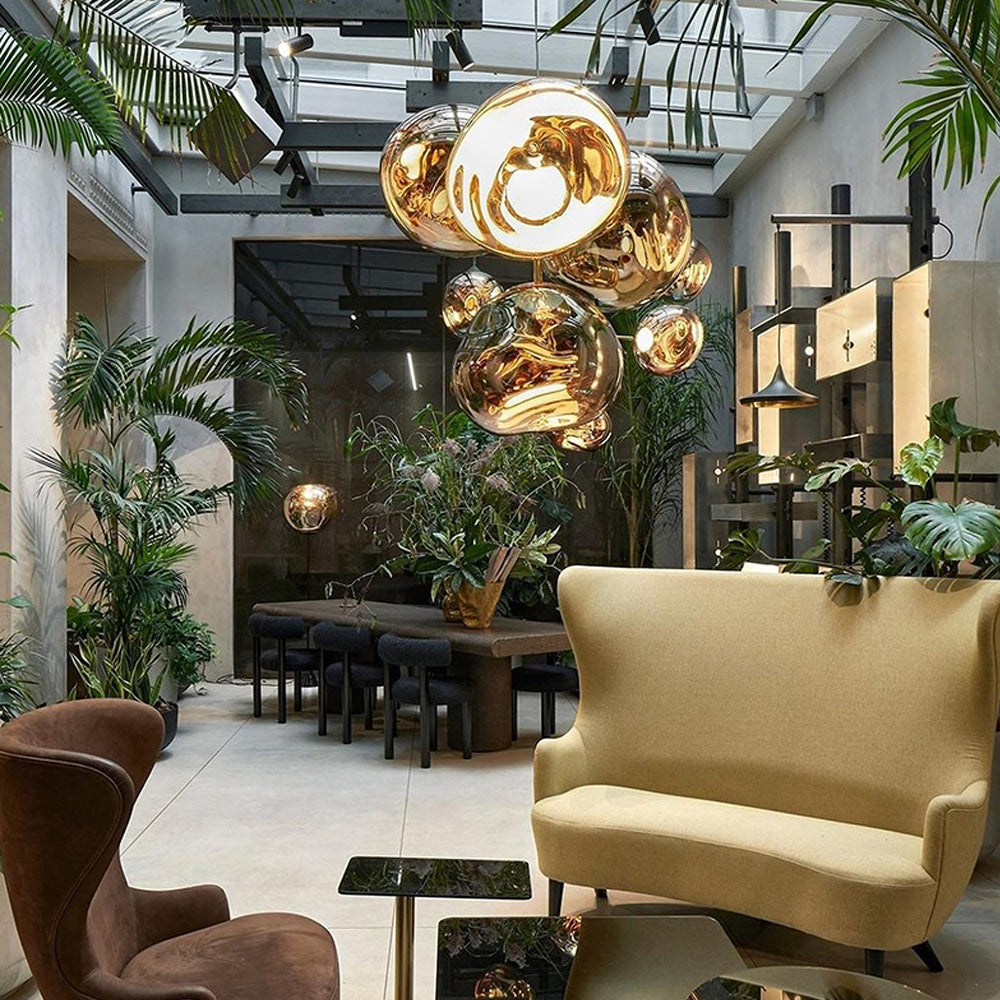 Demolights Ceiling Lights Designer Lava Chandelier Villa Loft Duplex ...