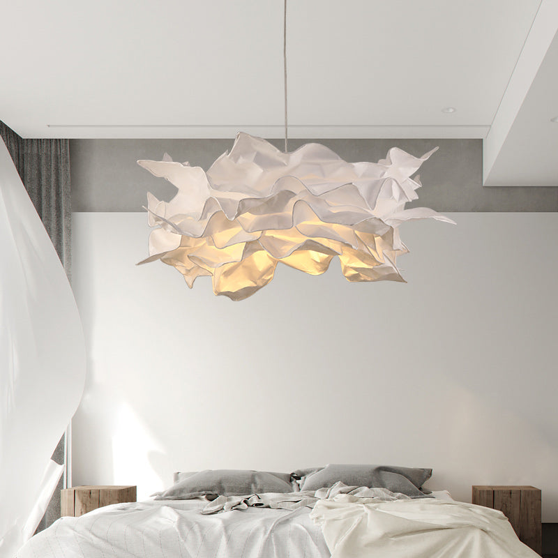 Demolights Pendant Lights Fabric White Cloud Ceiling Lights Modern ...