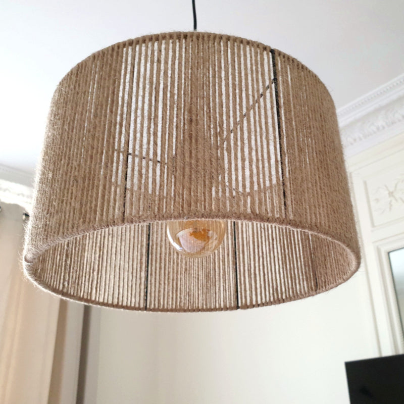 Demolights Pendant Lampshade Boho Handmade Rope Woven Pendant Light ...