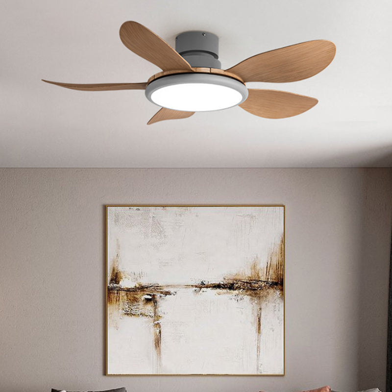 Demolights Ceiling Fan Metal Fan Shape 42 inch Ceiling Mount Fans ...