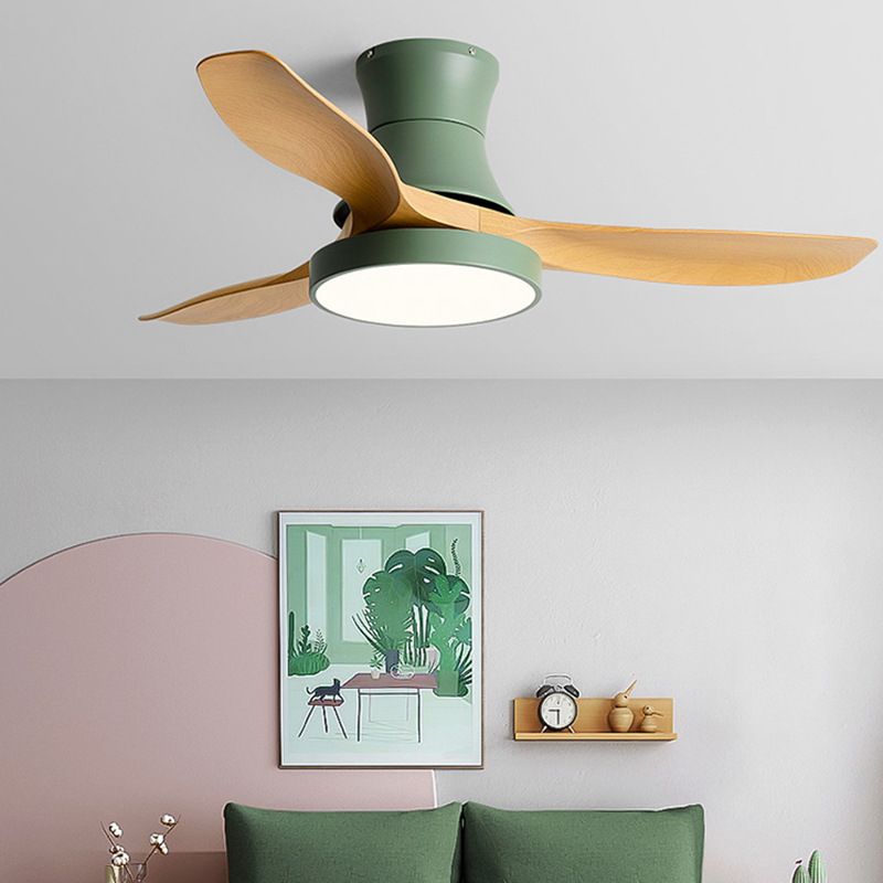 Demolights Ceiling Fans 48 inch Modern 3-Blade Ceiling Fan Polish ...