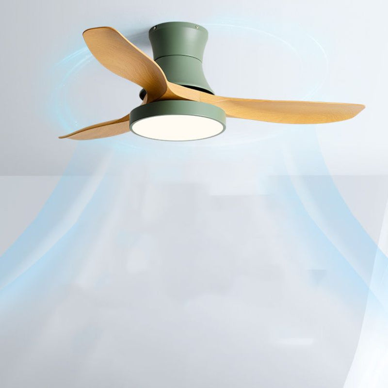 Demolights Ceiling Fans 48 inch Modern 3-Blade Ceiling Fan Polish ...