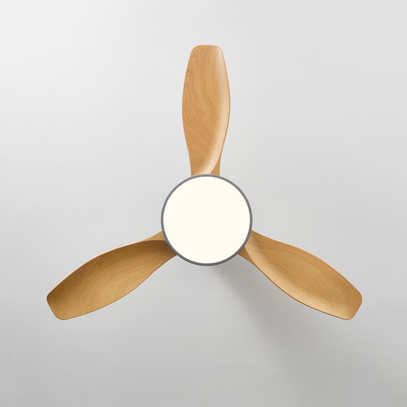 Demolights Ceiling Fans 48 inch Modern 3-Blade Ceiling Fan Polish ...
