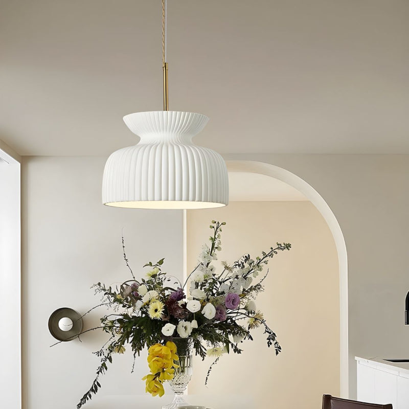 Demolights Resin Pendant Lights Modern Dome Hanging Light Resin Shade ...