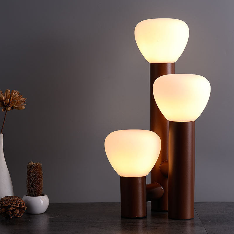 Demolights Minimalist 3-Light table lamps living room Red/Green/White ...