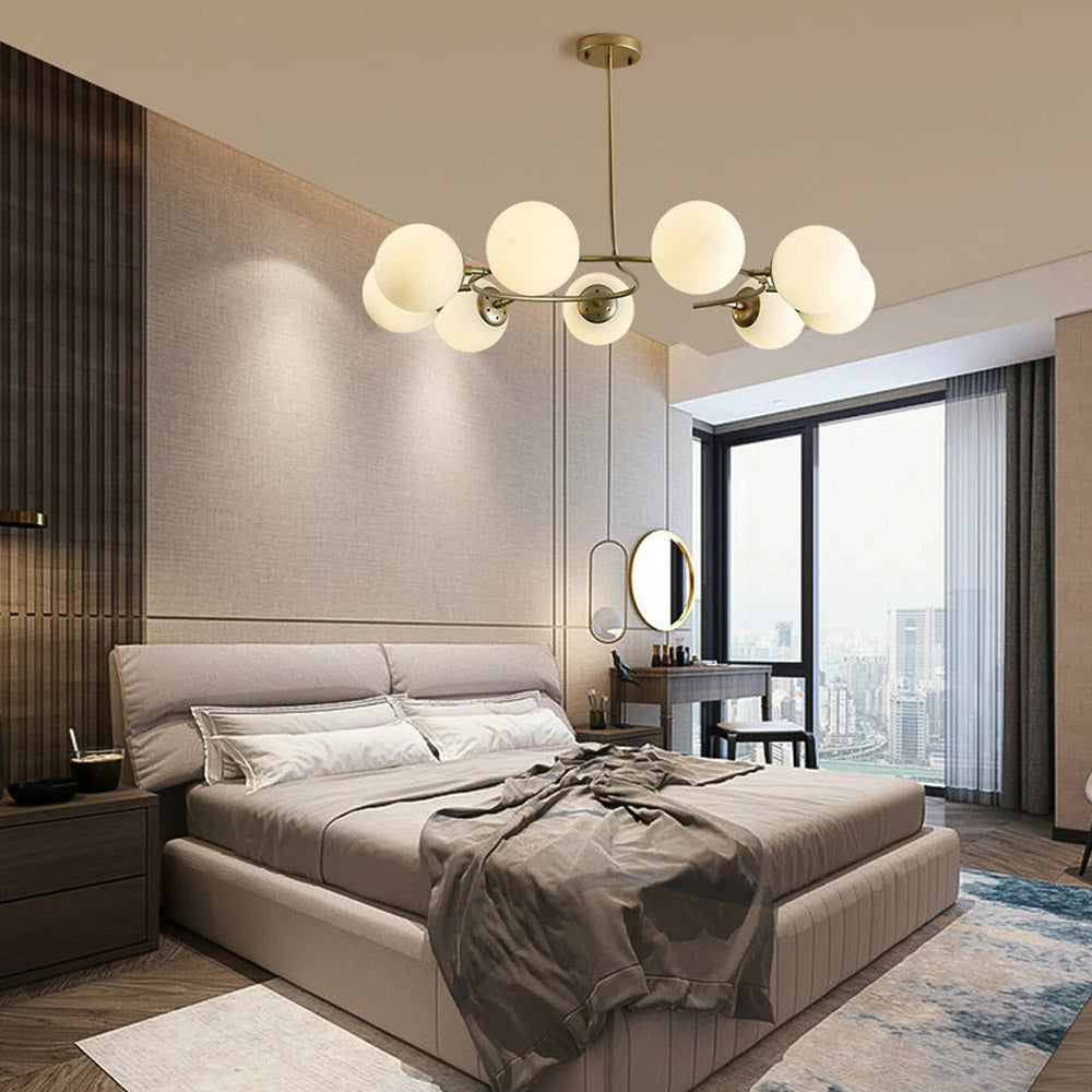 Demolights Design Milk Glass Pendant Light Bubble Light Fixture for ...